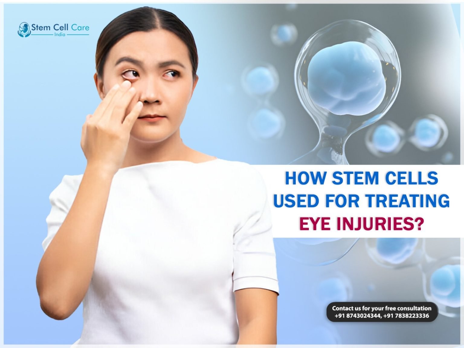 How Stem Cells Are Used for Treating Eye Injuries?